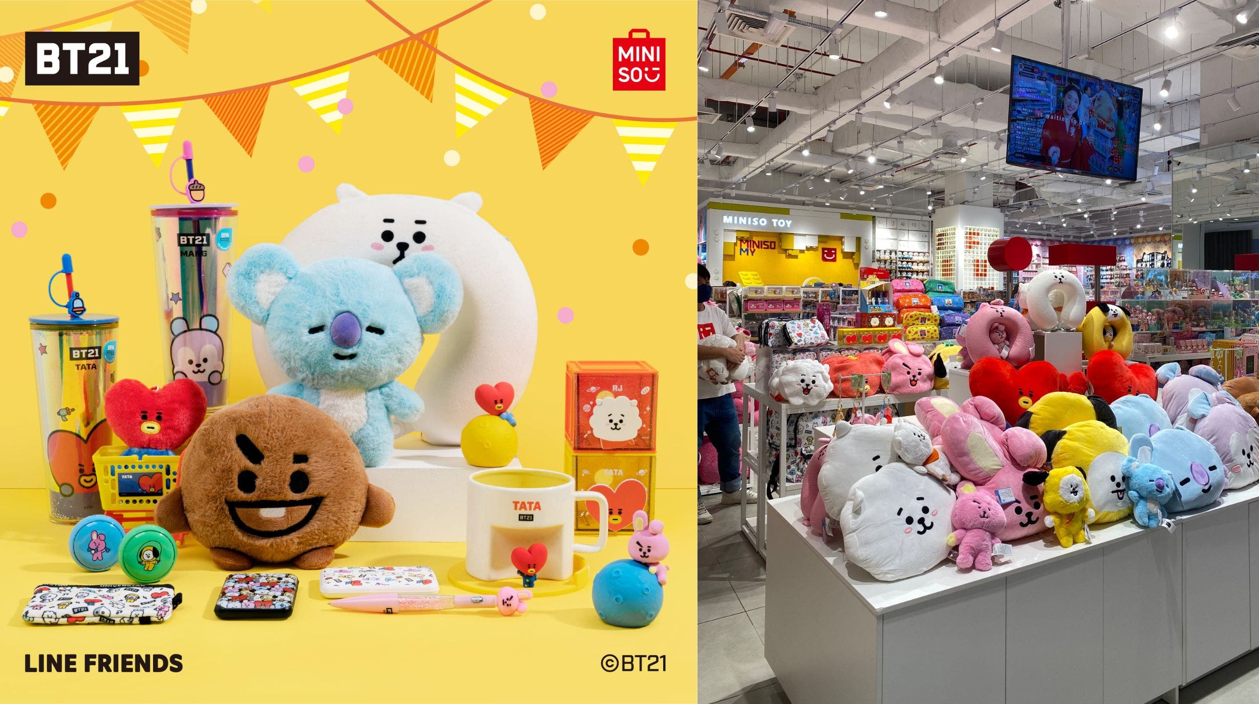 BT21: Colleción de BTS llega a Miniso México; conoce todo lo que podrás comprar | Noticias ...
